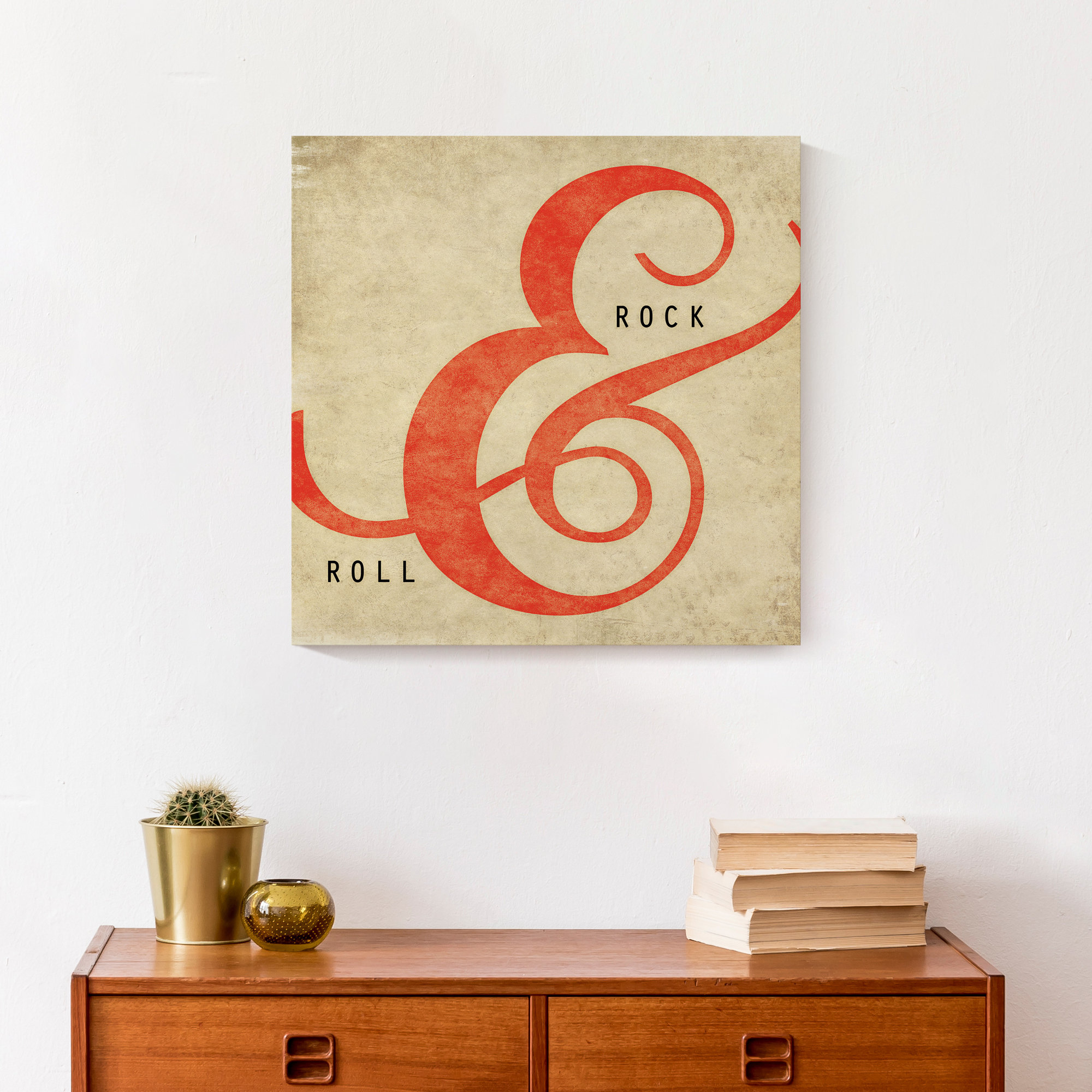 Trinx Rock And Roll Ampersand | Wayfair